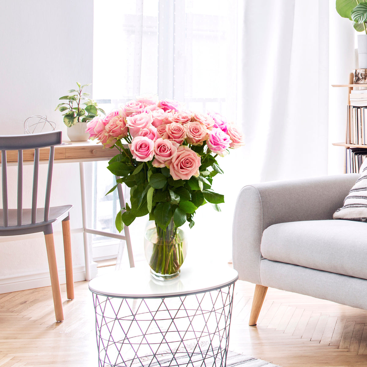 Buy Pink Bi-Color Eyecatcher Roses – Rose Farmers